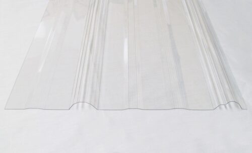 CoverLite® MR9 Corrugated Polycarbonate .8mm - Clear - Duralight Plastics